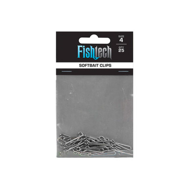 Fishtech Softbait Clips (25 per pack) - Dutchy's