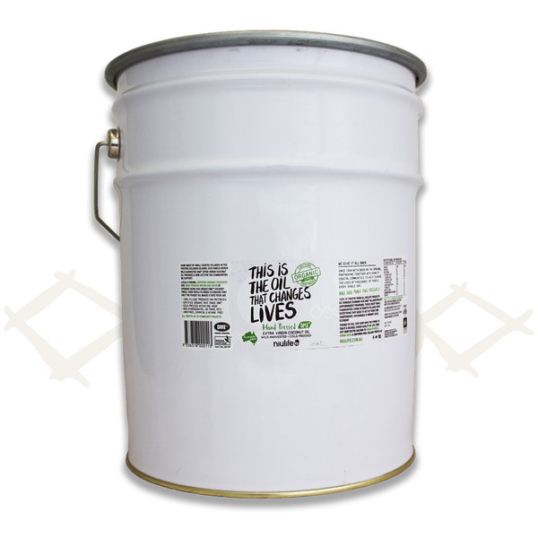 Extra Virgin Coconut Oil - Certified Organic - 20L Metal Pail - Sri ...
