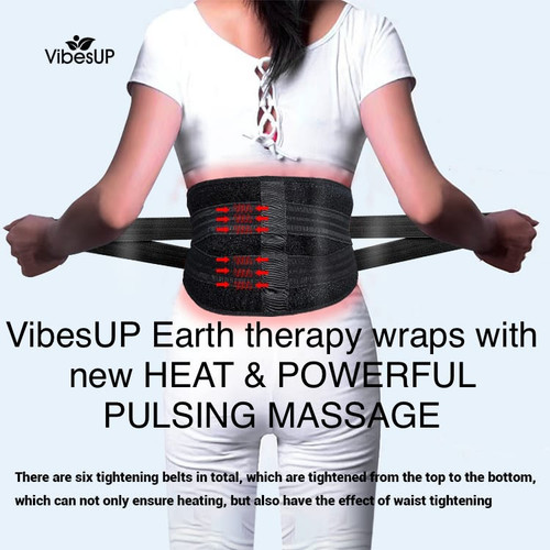 NEW! MASSAGE, HEAT & CRYSTAL VIBE THERAPY WRAPS - VibesUP