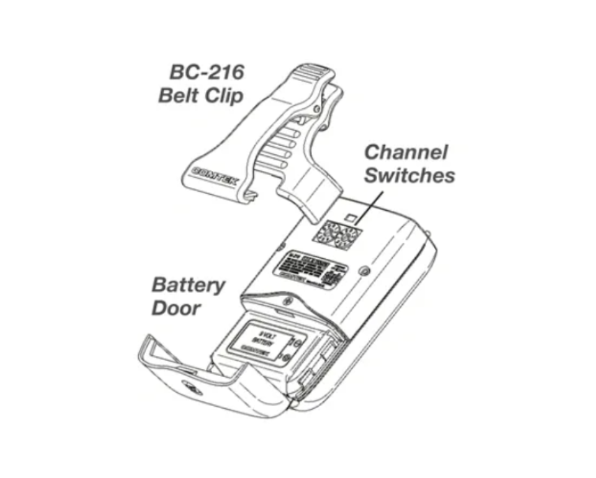 Comtek PR-216 Wireless Receiver Beltpack