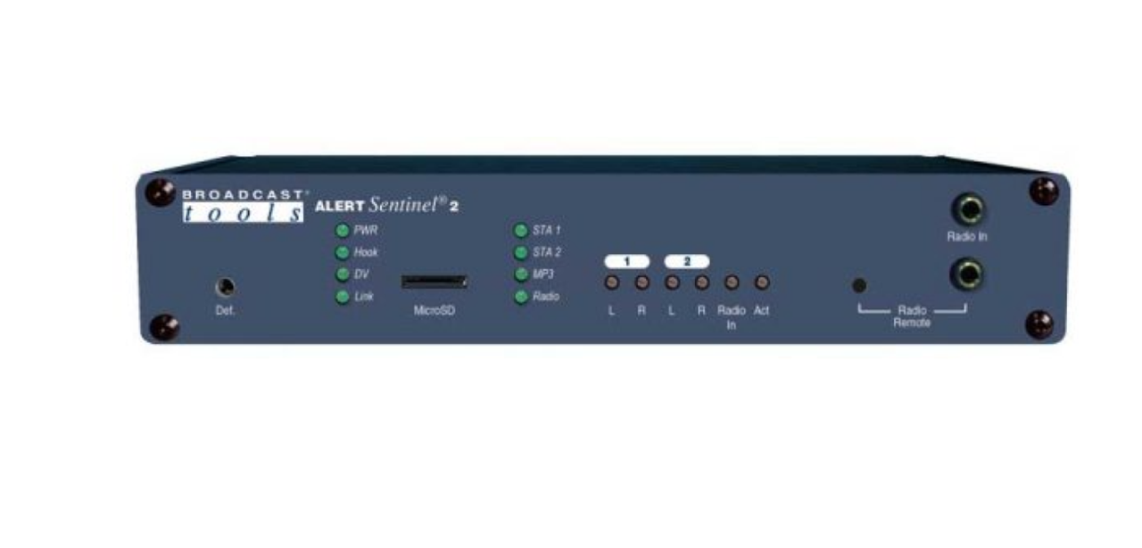 Broadcast Tools Alert Sentinel® 2 – Two Station Alert Switcher
