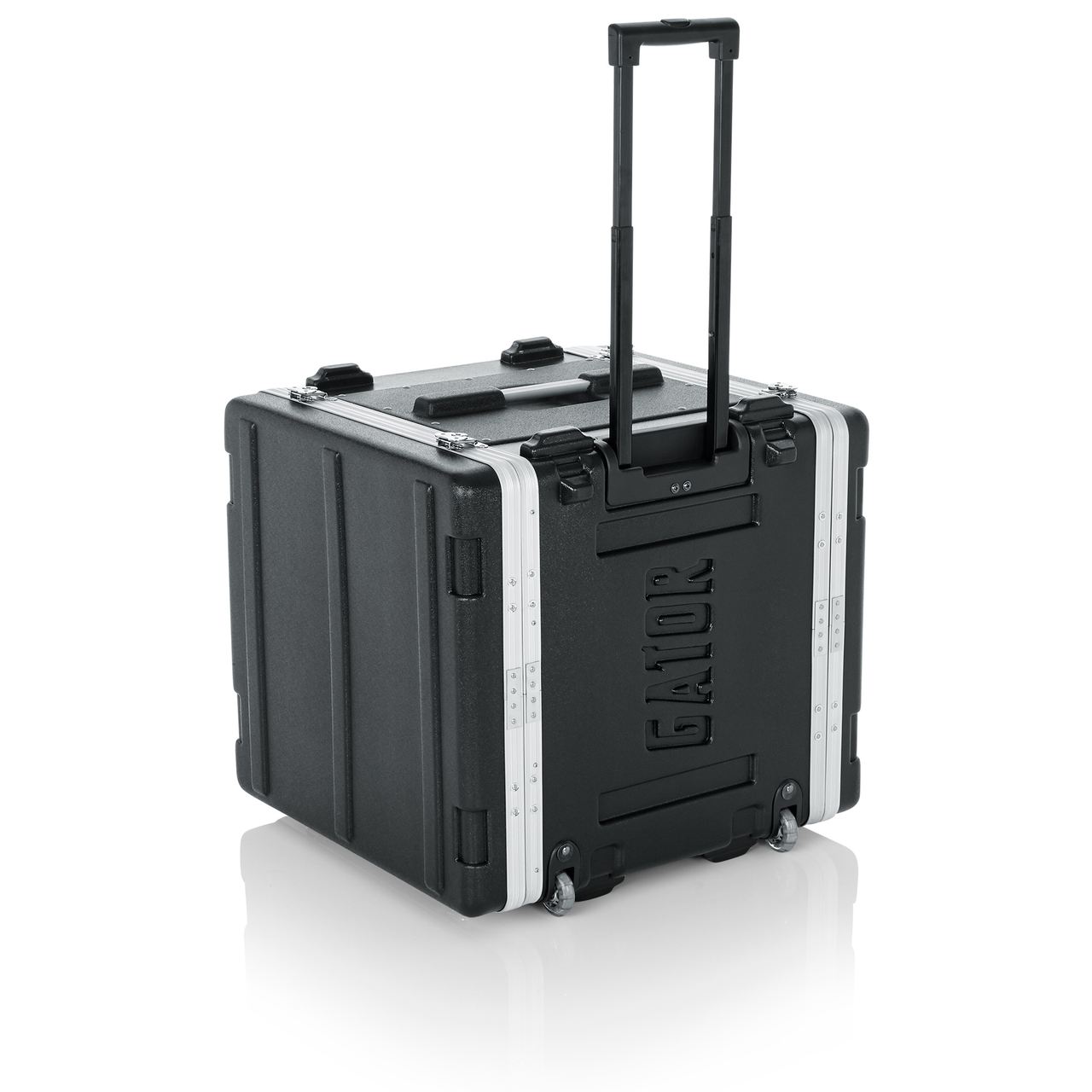 Gator Cases GRR-10PL-US, 10U Powered Rolling Molded Rack Case