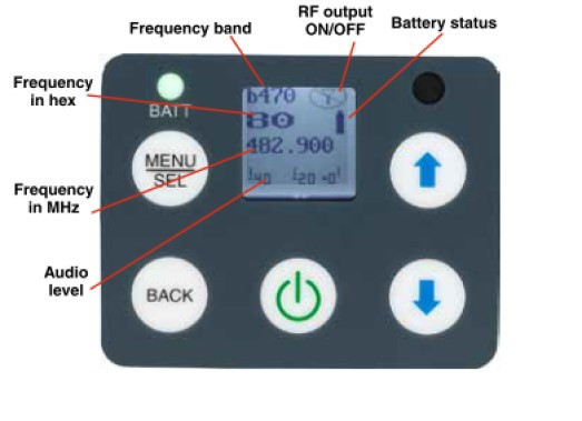 Lectrosonics LMb-B1, Beltpack Transmitter, Digital Hybrid Wireless ...