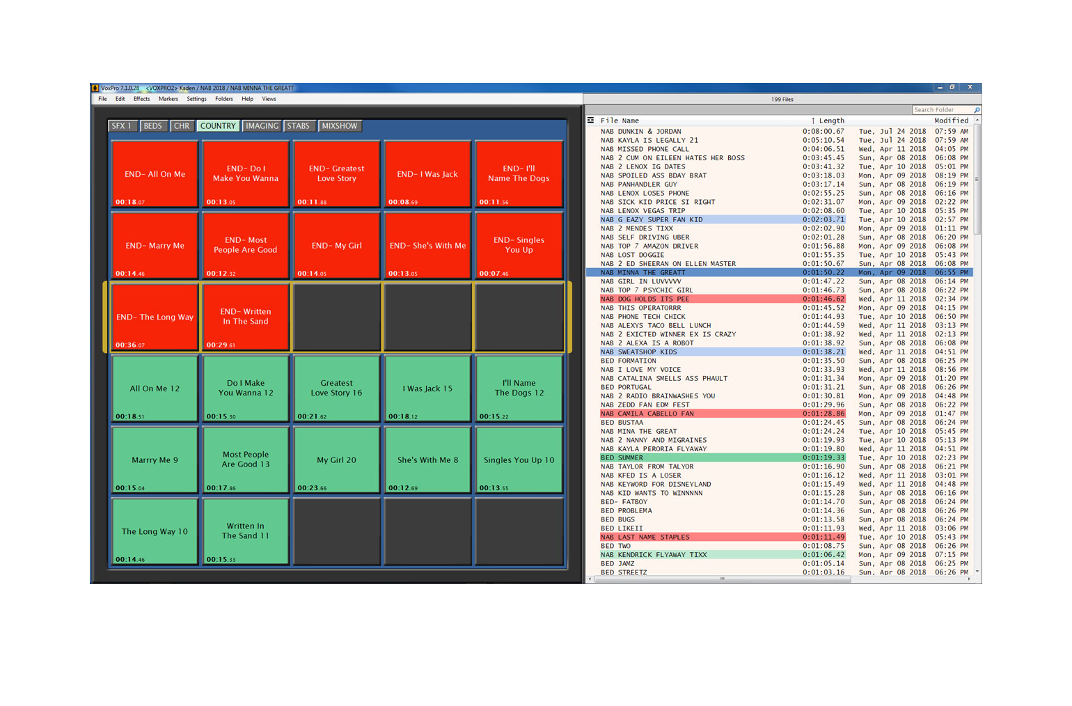 Voxpro System Version 7, Software & Control Surface