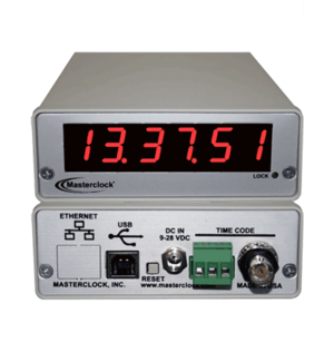 Masterclock GMR1000 Master Clock - Broadcasters General Store