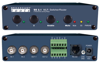 Broadcast Tools SS 2.1 MLR/BNC - BNC Switcher/Router