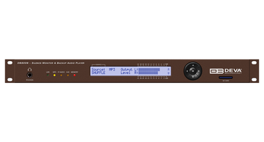 DEVA DB8008, Digital Silence Monitor with MP3 and IP Audio Backup Players