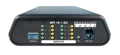 Broadcast Tools GPI-16 + G2, Serial/USB GPI/Trigger Interface