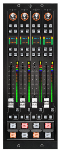Axia Quasar XR-4FAD, 4 Channel Fader Module