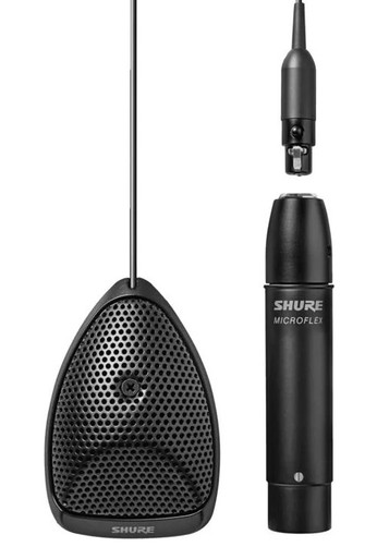 Shure MX393/C Microflex® Wired Boundary Microphone Cardioid