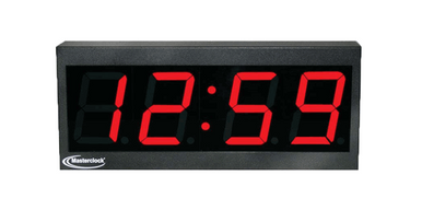 Masterclock NTDS44 4" Network Time Display Digital Clock