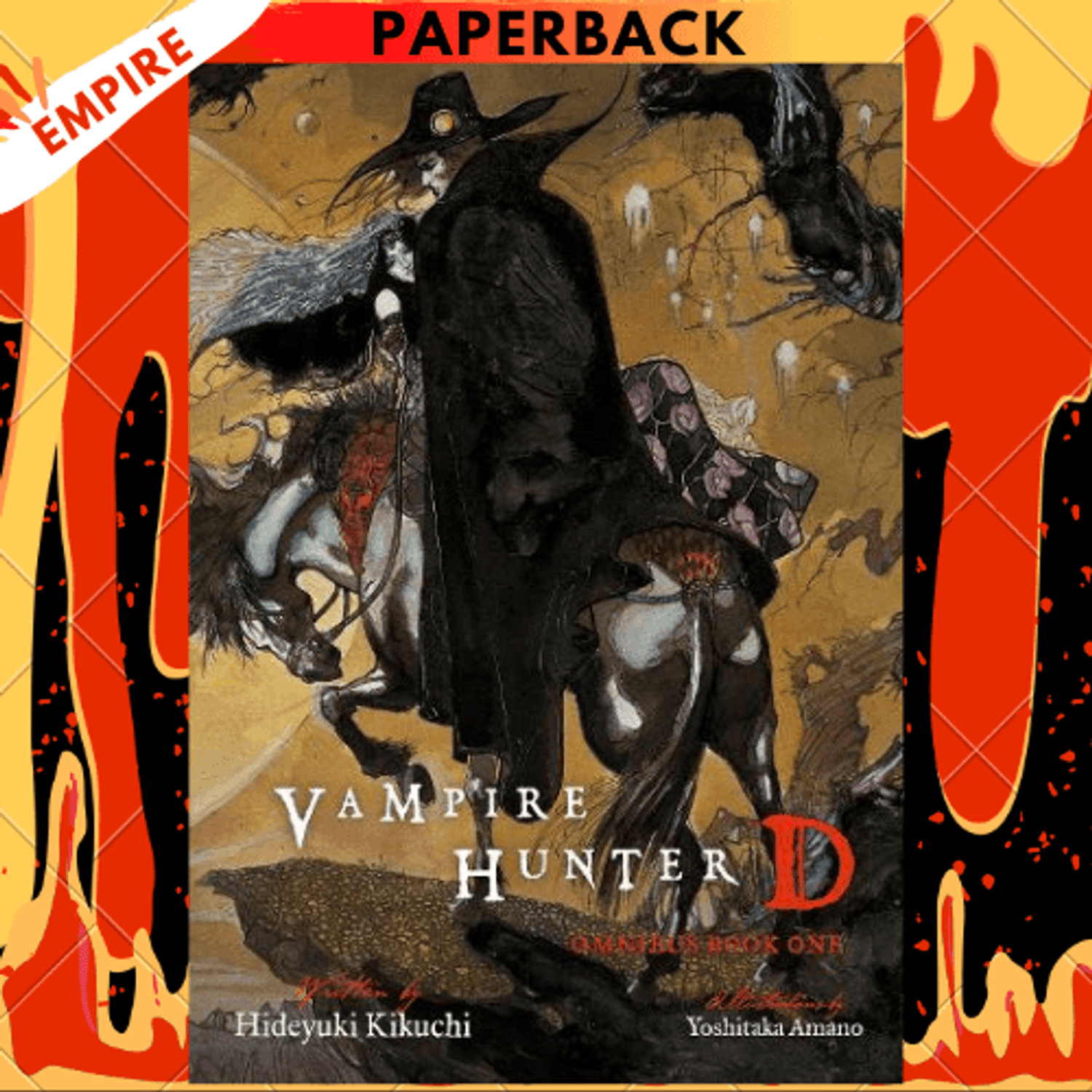 Vampire Hunter D Omnibus: Book One by Hideyuki Kikuchi, Yoshitaka Amano (Illustrator), Kevin ...