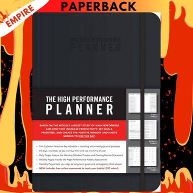 The High Performance Planner by Brendon Burchard