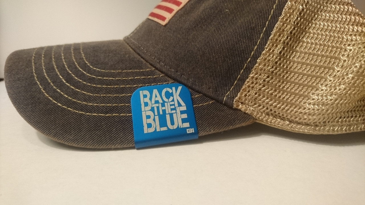 Hat clip Brim-it Back the Blue - Brim-it