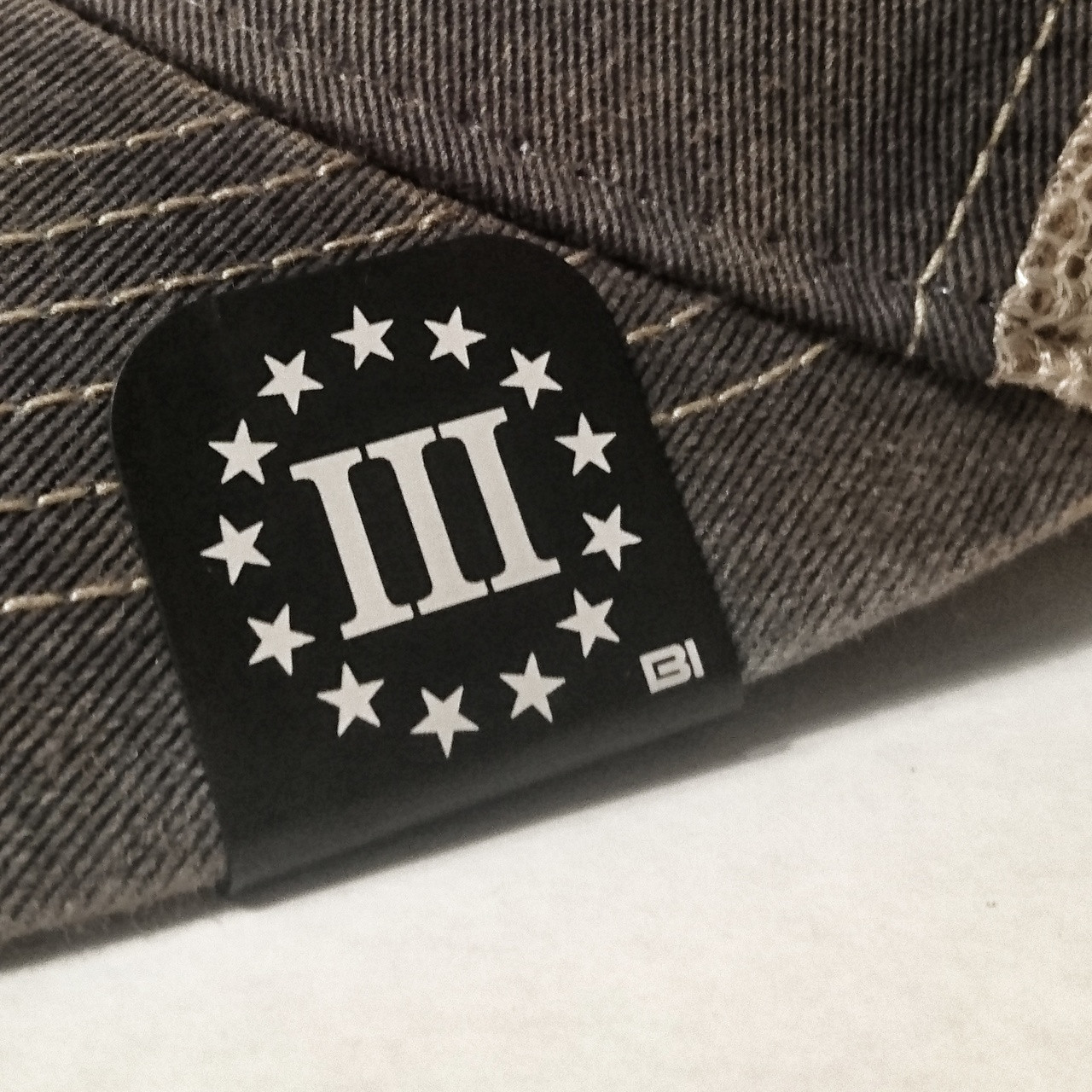 Hat clip Brim-it Three percent - Brim-it
