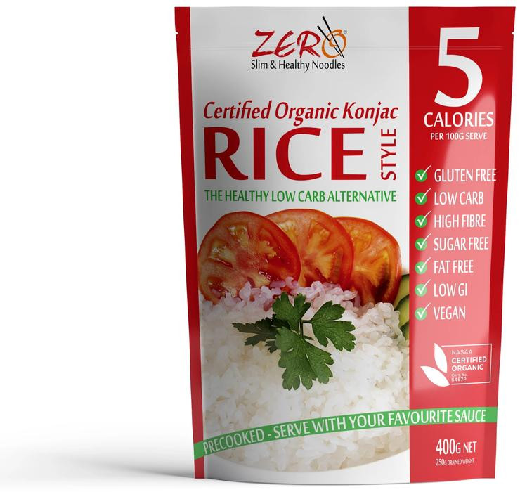 Zero Slim & Healthy - Organic Konjac Rice 400g