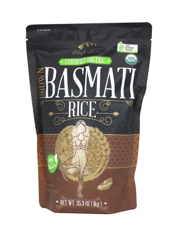 Chef's Choice - Organic Brown Basmati Rice 1kg