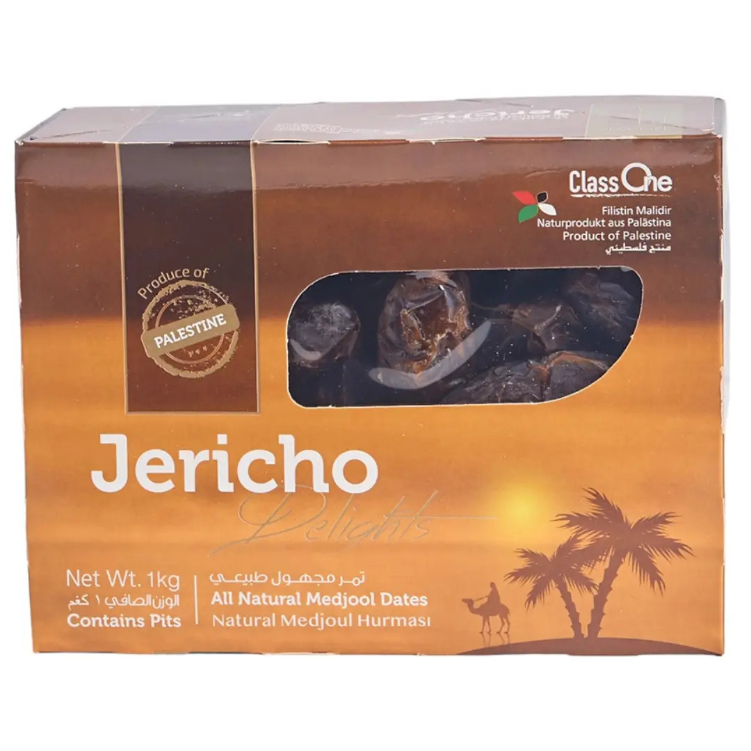 Jericho Delights - Class One Palestinian Medjool Dates 1kg