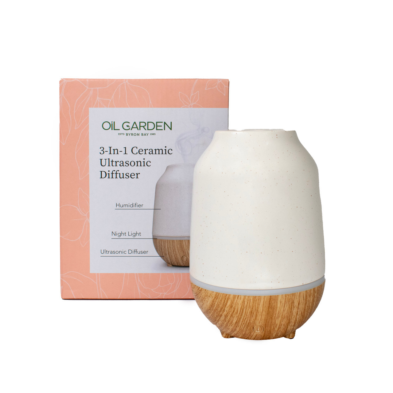 Oil Garden 3-IN-1 Ceramic Ultrasonic Diffuser