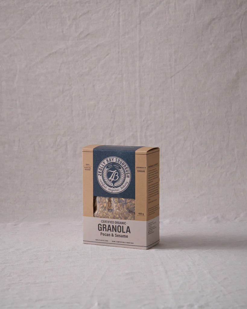Zeally Bay - Organic Granola (Pecan Sesame & Coconut Sugar) 450g