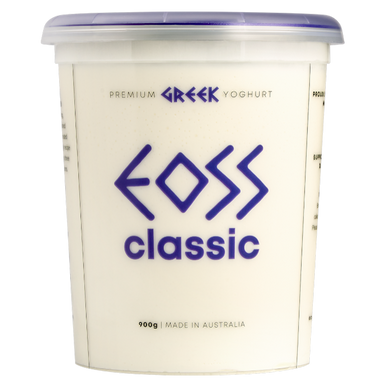 EOSS - Premium Greek Natural Yoghurt 900g