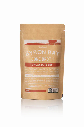 Byron Bay Bone Broth - Organic Beef Broth Powder 100g