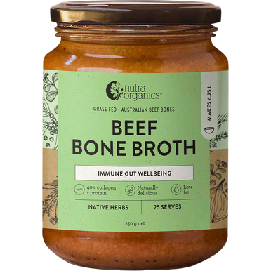 Nutra Naturals - Beef Bone Broth Concentrate Native Herbs 250g