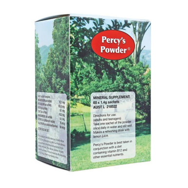 Percy's Powder 60 x 1.4g Sachets