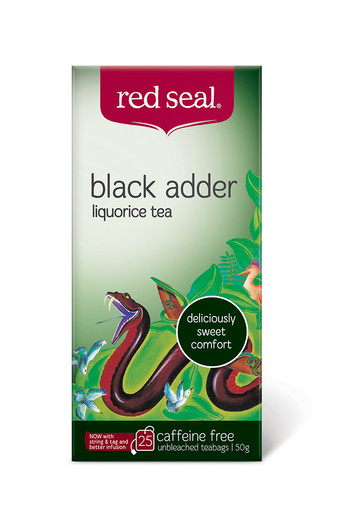 Black Adder Licorice Tea 25 teabags