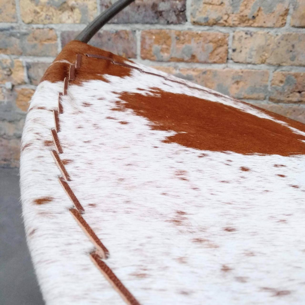 Utah Chair - Tan Hide - Peppers Trading Co