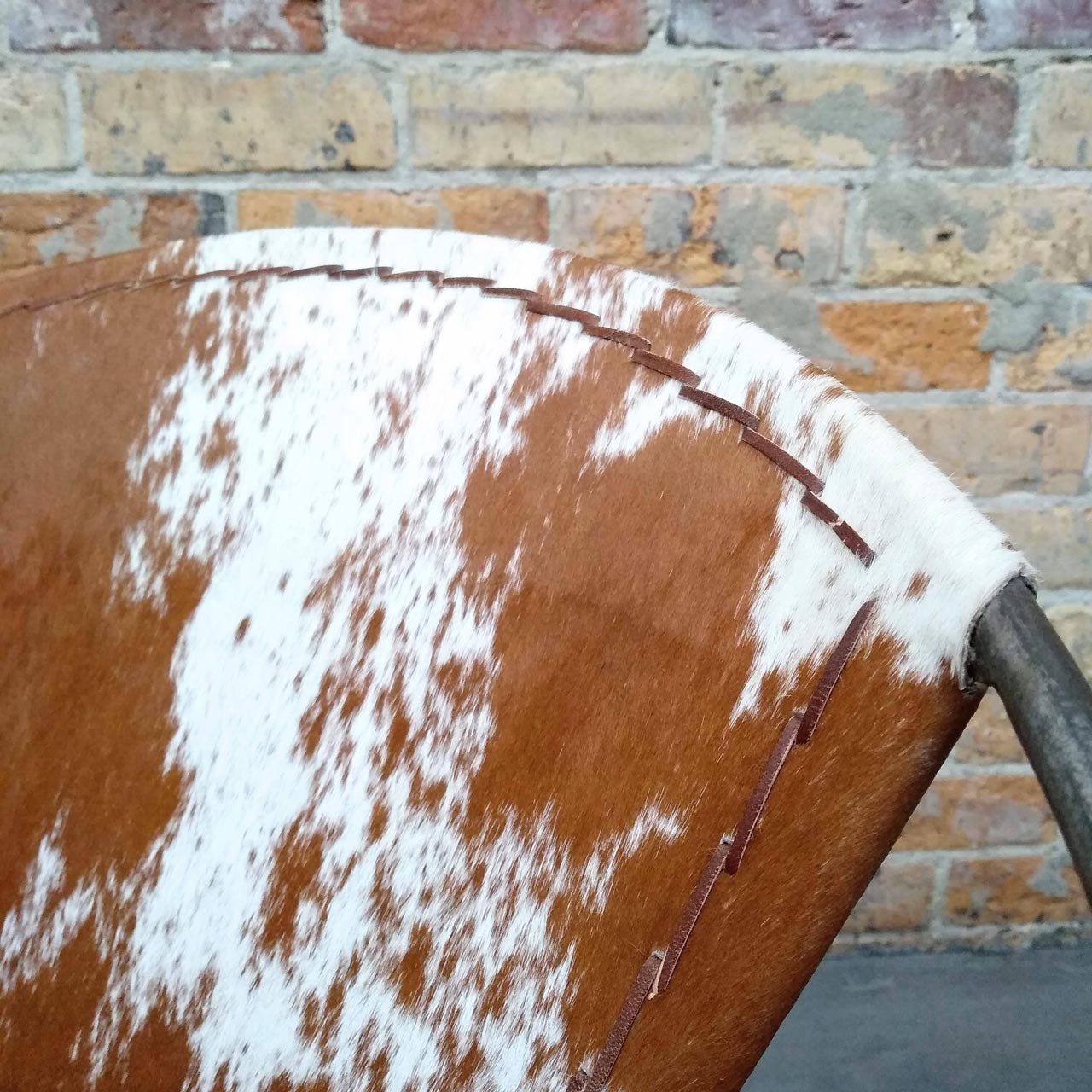 Utah Chair - Tan Hide - Peppers Trading Co