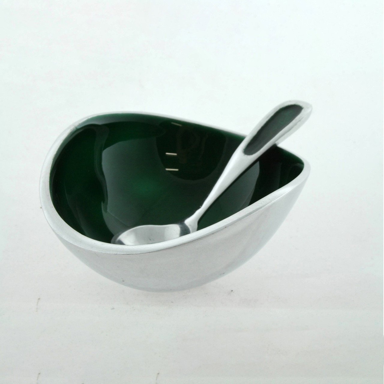 Oval Bowl & Spoon Sm - Peppers Trading Co