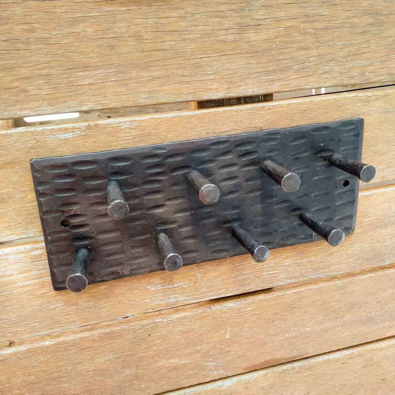 Peg Wall Rack - 8 Hook - Peppers Trading Co