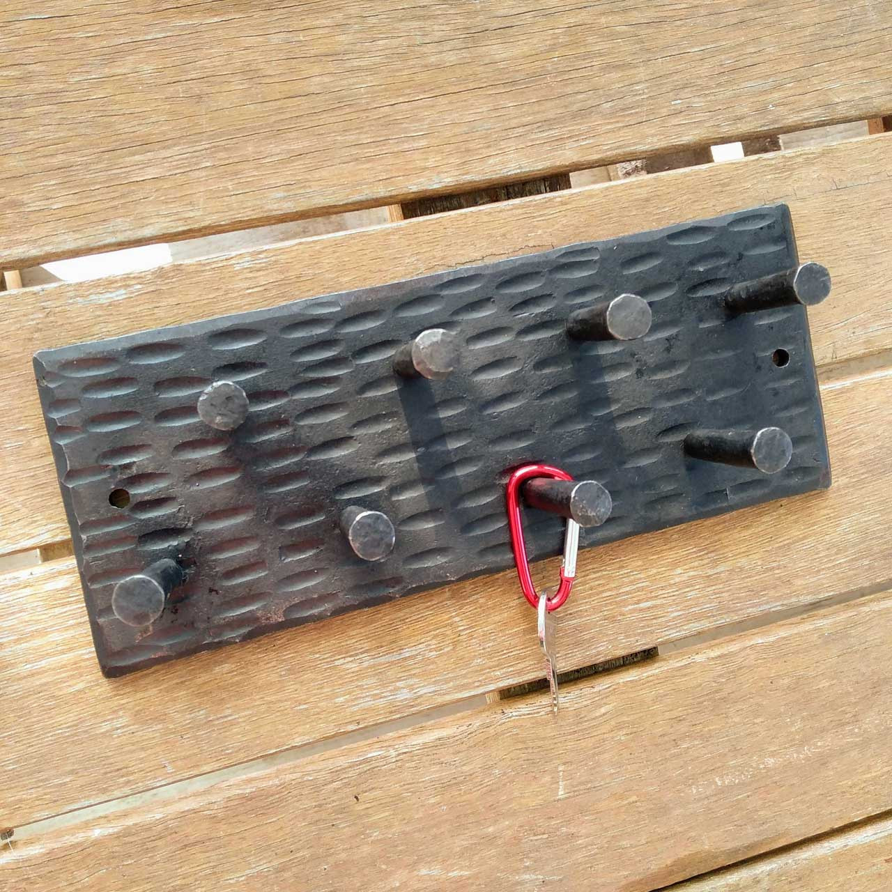 Peg Wall Rack - 8 Hook - Peppers Trading Co