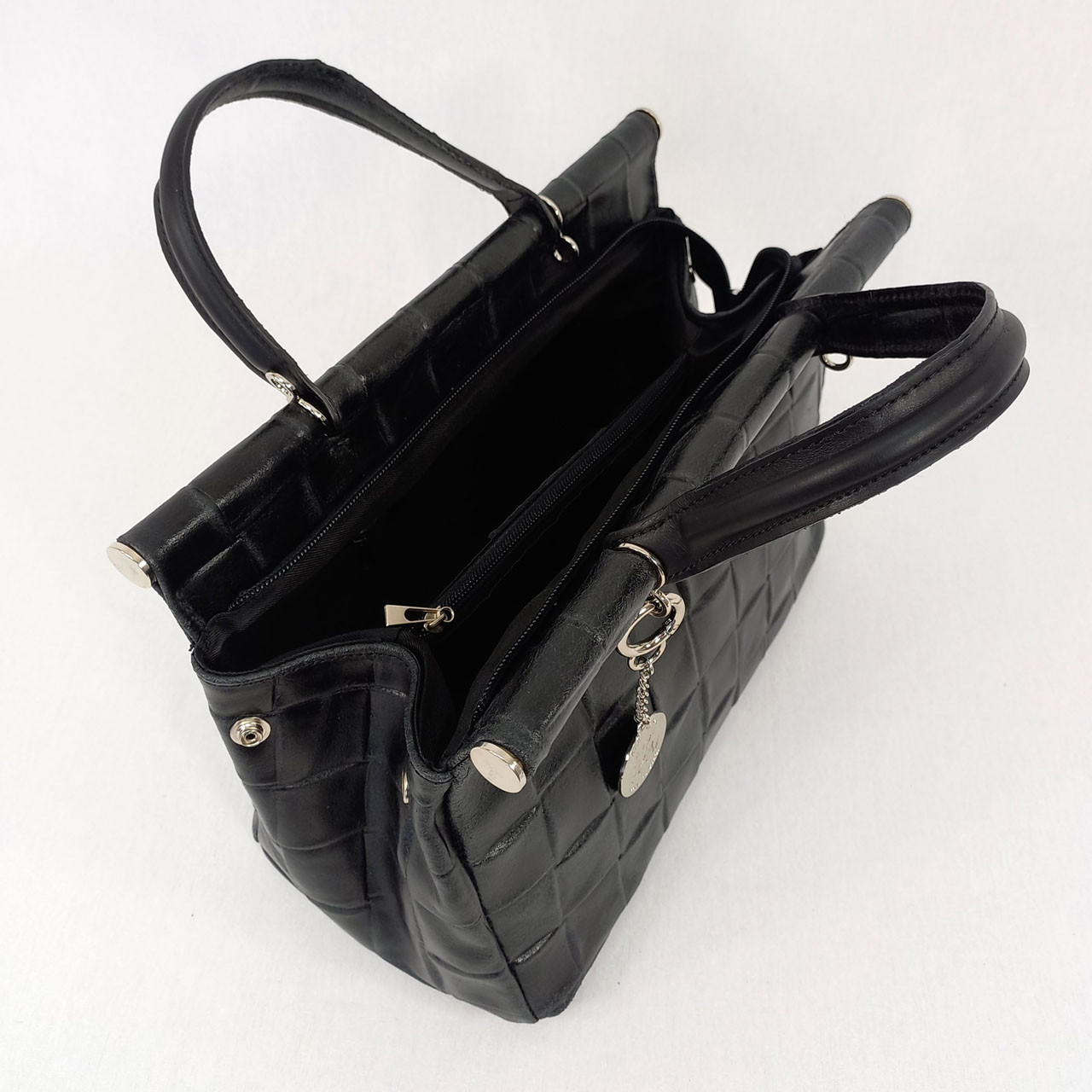 Freda - Leather Grab Bag - Peppers Trading Co