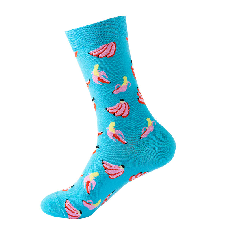 outta SOCKS - Go Bananas Aqua - Peppers Trading Co