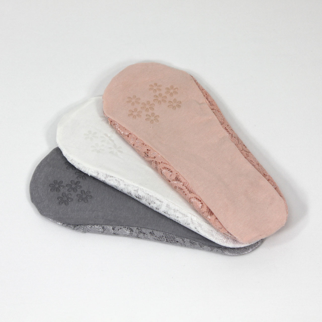 Honeydew Lace Sockettes - 3pk Pastels Mix - Peppers Trading Co