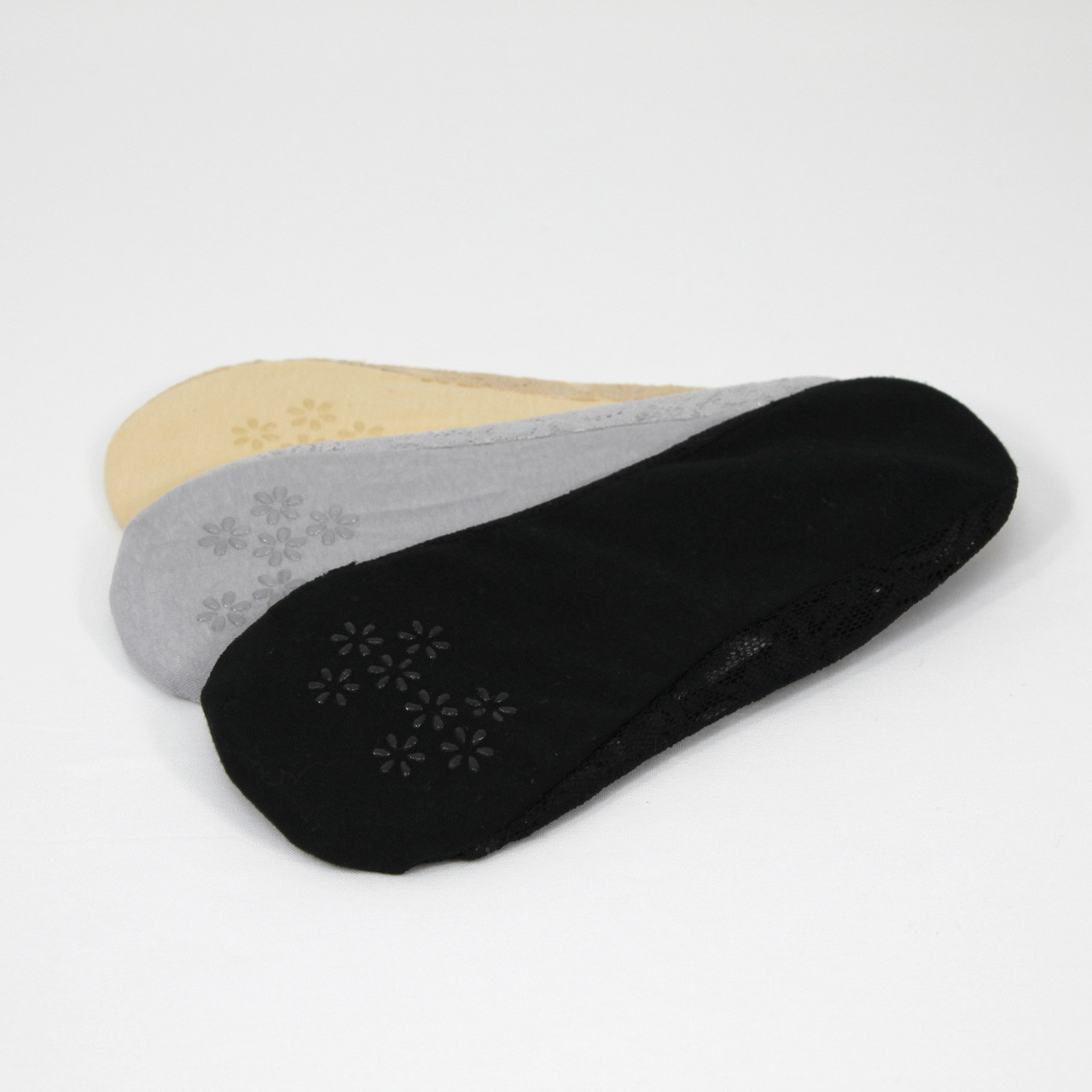 Honeydew Lace Sockettes - 3pk Basics Mix - Peppers Trading Co