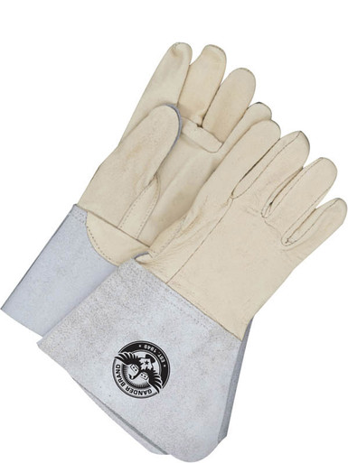 Grain Leather Utility Glove Gauntlet - Safety Supply Canada