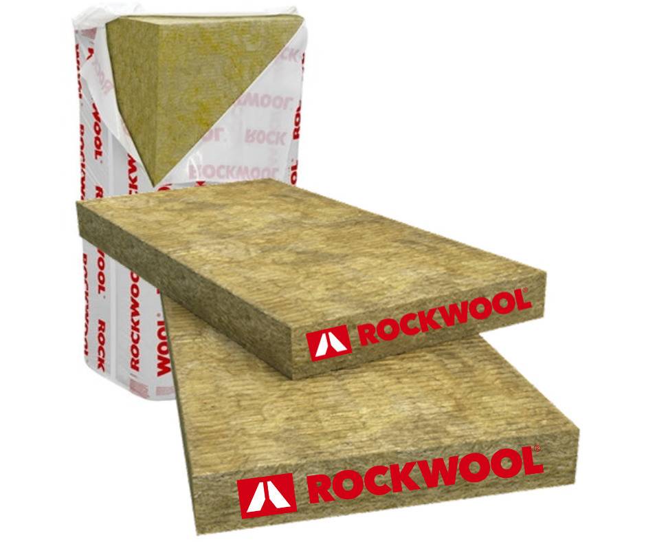 100mm - Rockwool RWA45 Acoustic Sound Insulation Slab - 2.88m2 Pack