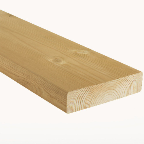 47mm x 200mm Sawn Treated Timber C24 (8" x 2") 3m