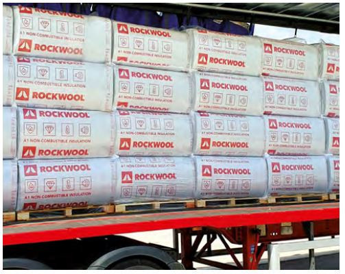 100mm Rockwool RW3 Acoustic Sound Insulation Slab (2.88m2/Pack)