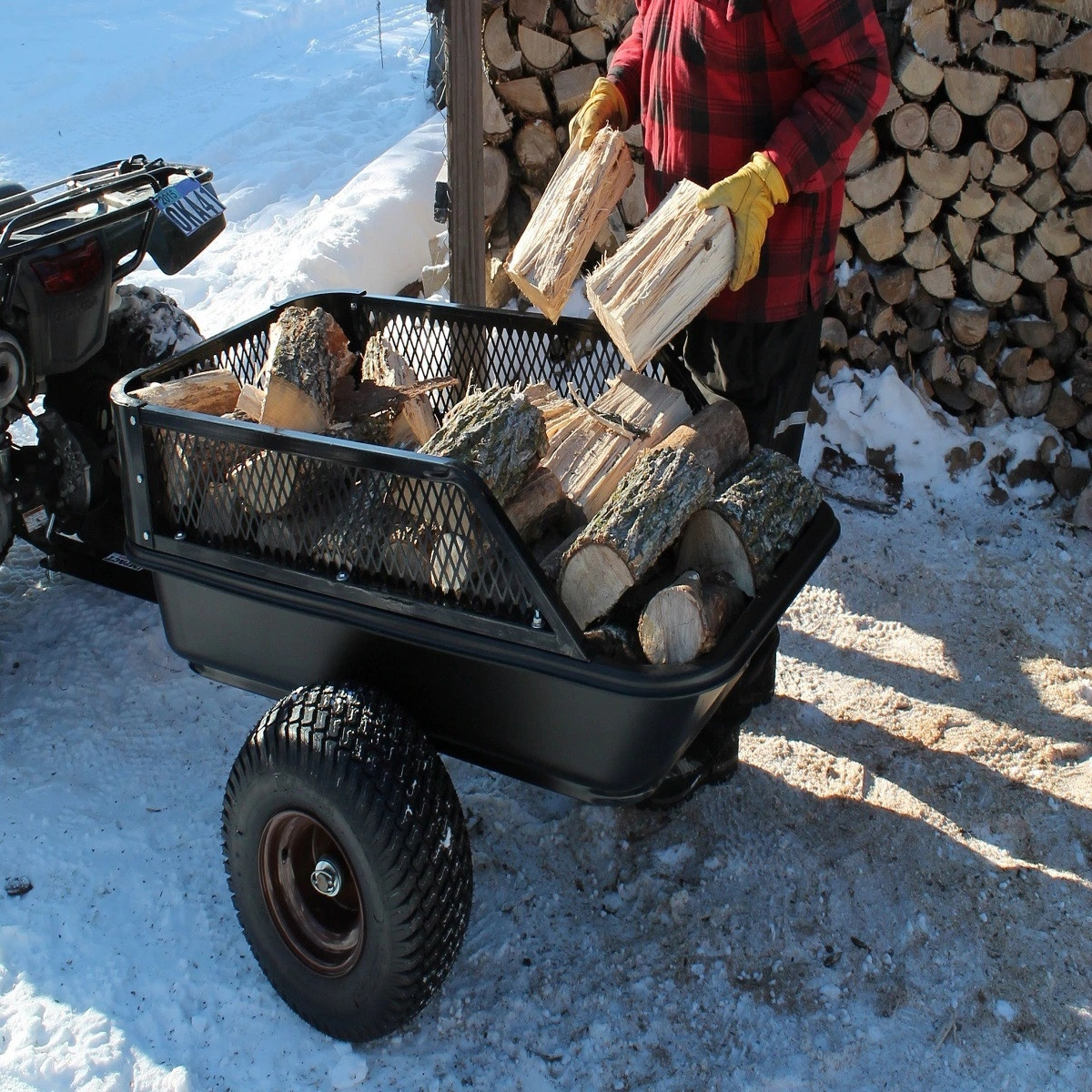 Kubota RTV 15 Cu. Ft Utility Cargo Trailer by MotoAlliance