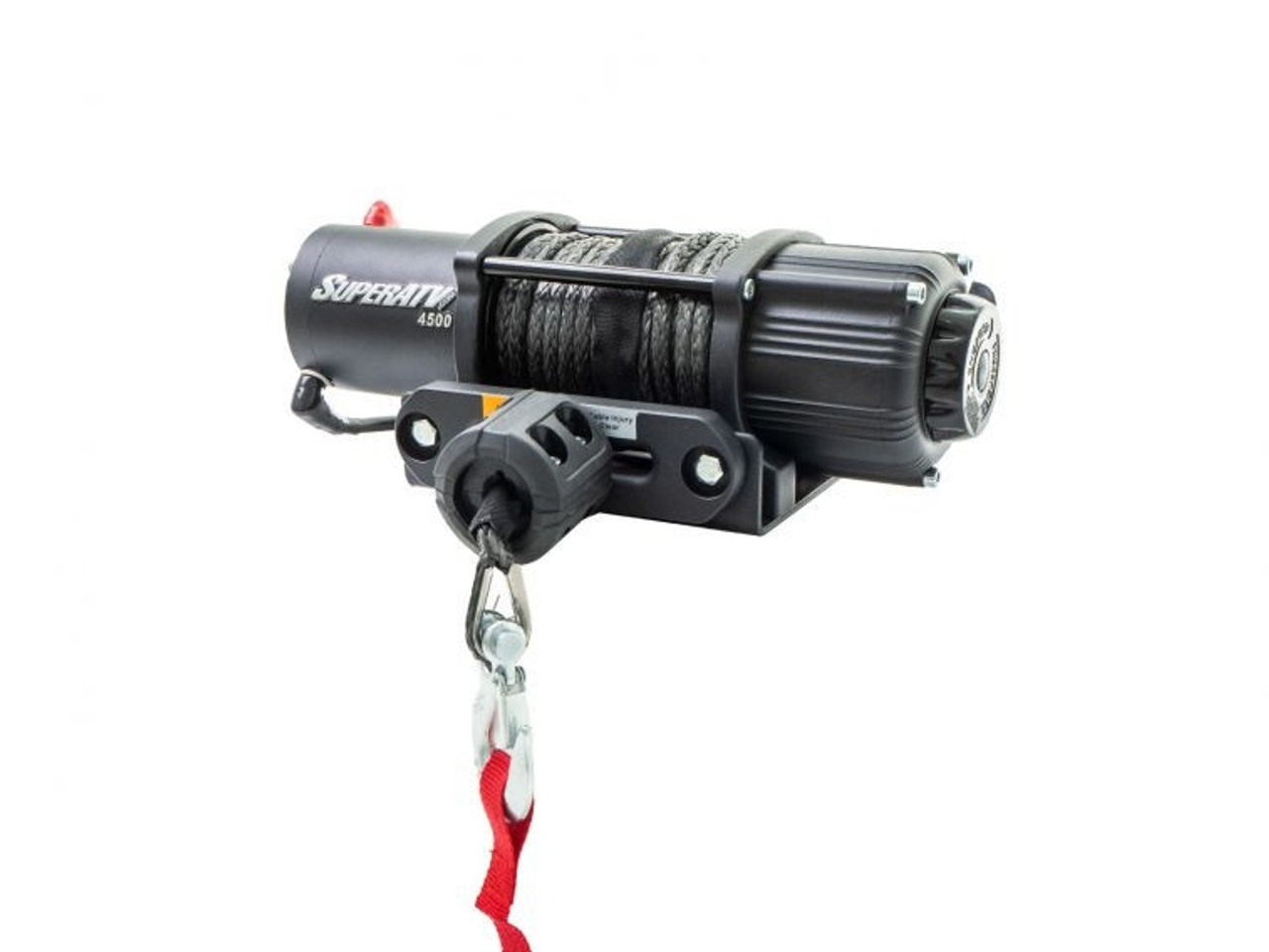 Kubota Rtv 4500 Lb Black Ops Synthetic Rope Winch With Wireless Remote