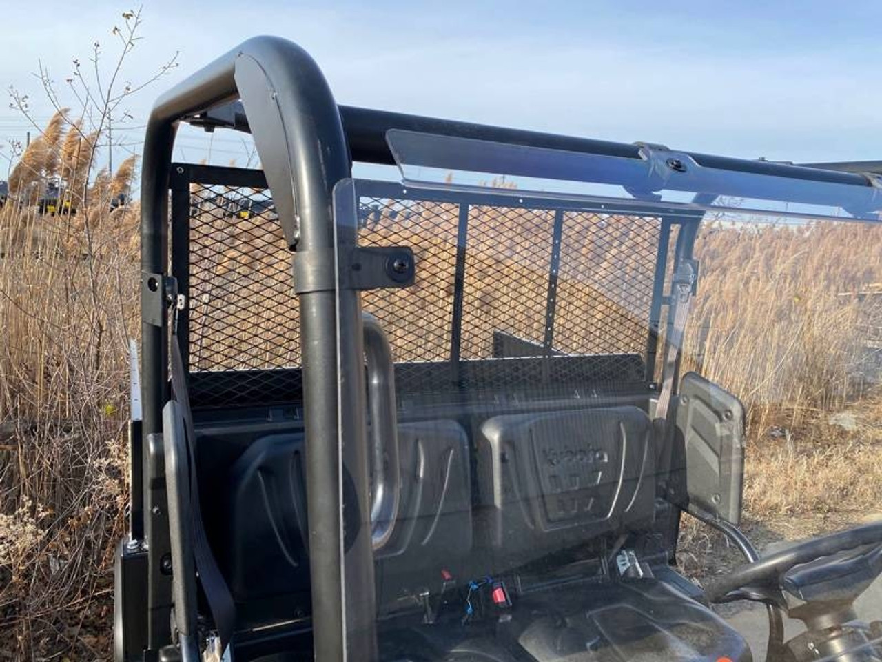Kubota Rtv Hard Coated Polycarbonate Windshield With Vent By Extreme
