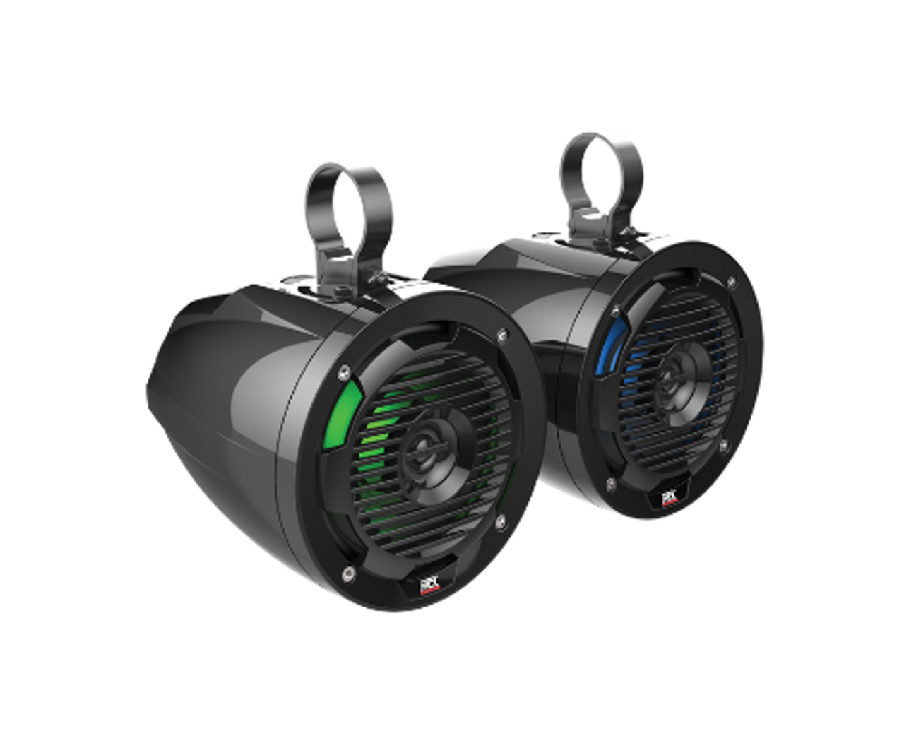 Kubota Rtv Amplifier And 4 Roll Cage Speaker With Bluetooth Media