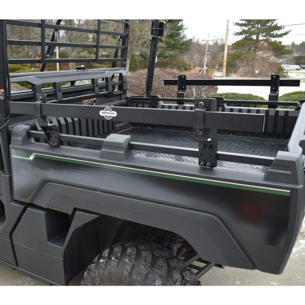 Kubota Rtv Utv Bed Mount Tool Bar Rack System By Curtis 1utvtb 1utvrk Ekr