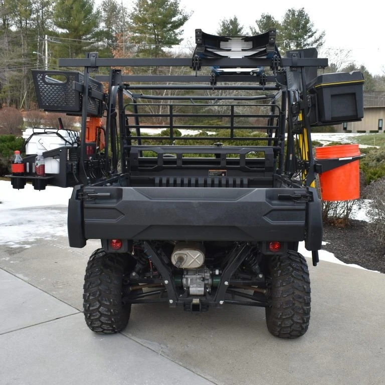 Kubota RTV UTV Bed-Mount Tool Bar Rack System by Curtis - 1UTVTB-1UTVRK-EKR