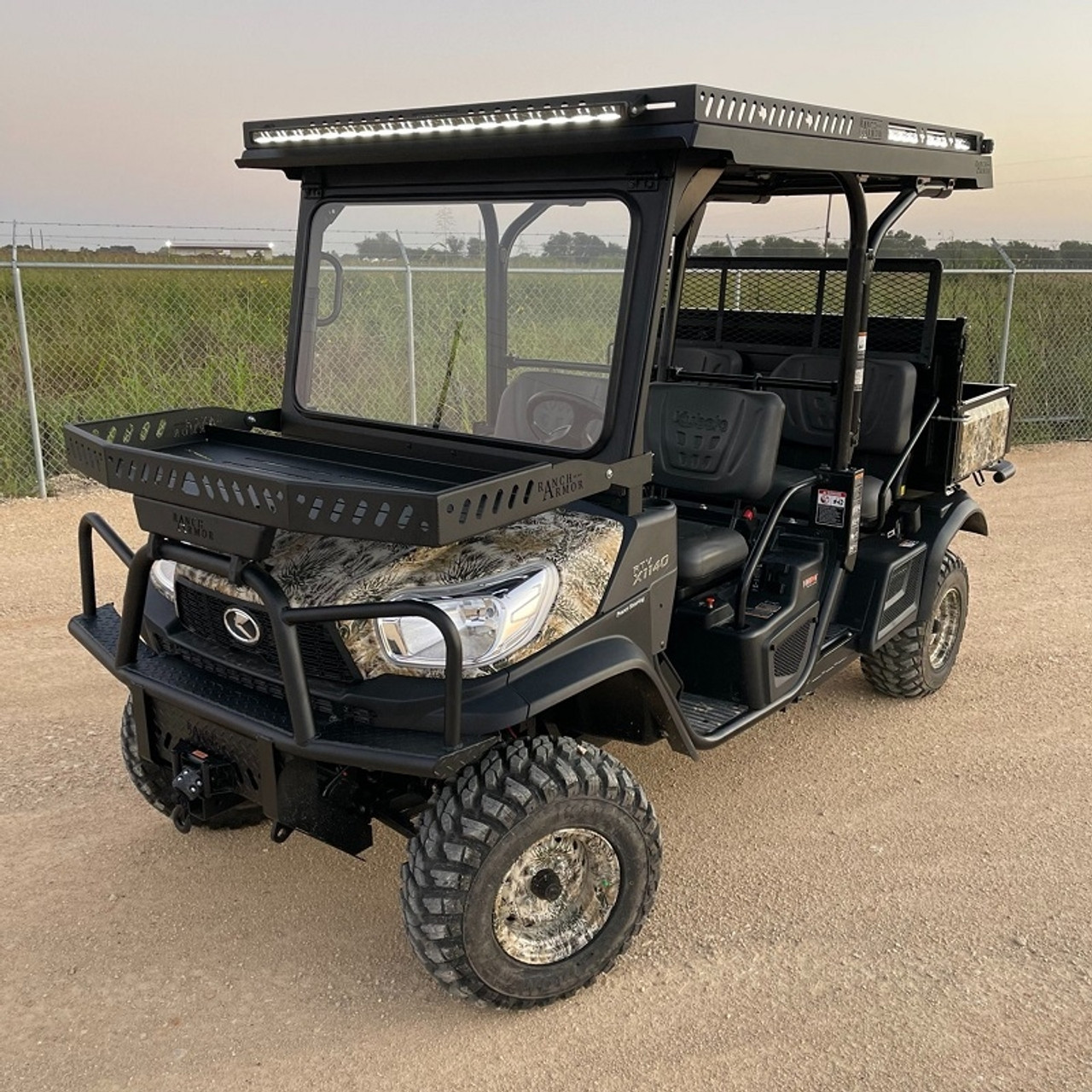 Kubota Rtv X 1140 Front Replacement Bumper By Ranch Armor Kub11 Xx
