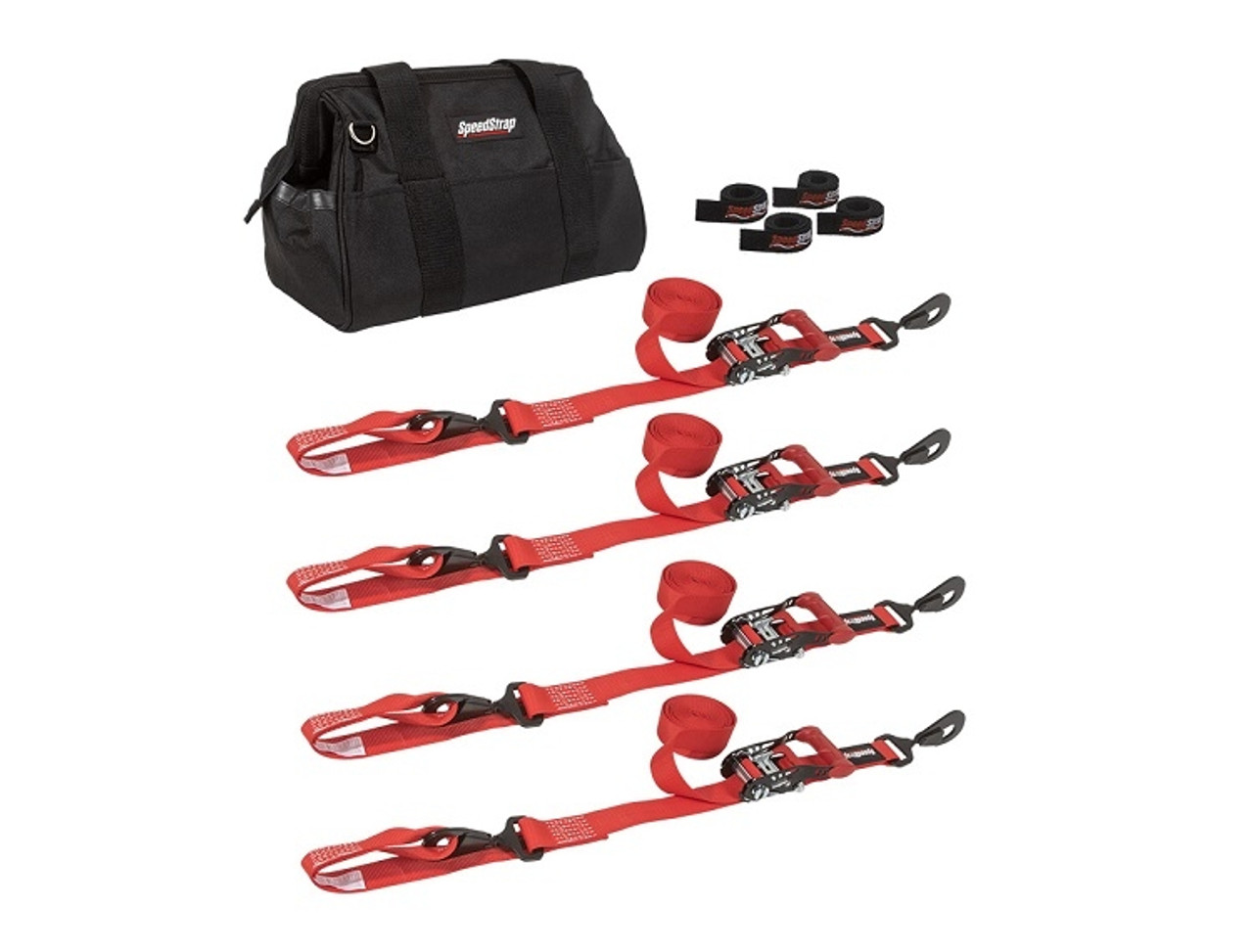 Kubota RTV RTV X Sidekick 1.5 Ratchet Tie Down Kit by SpeedStrap